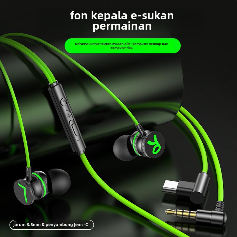 Fon Telinga Permainan, Saluran Kiri dan Kanan, Wayar dalam Telinga ...