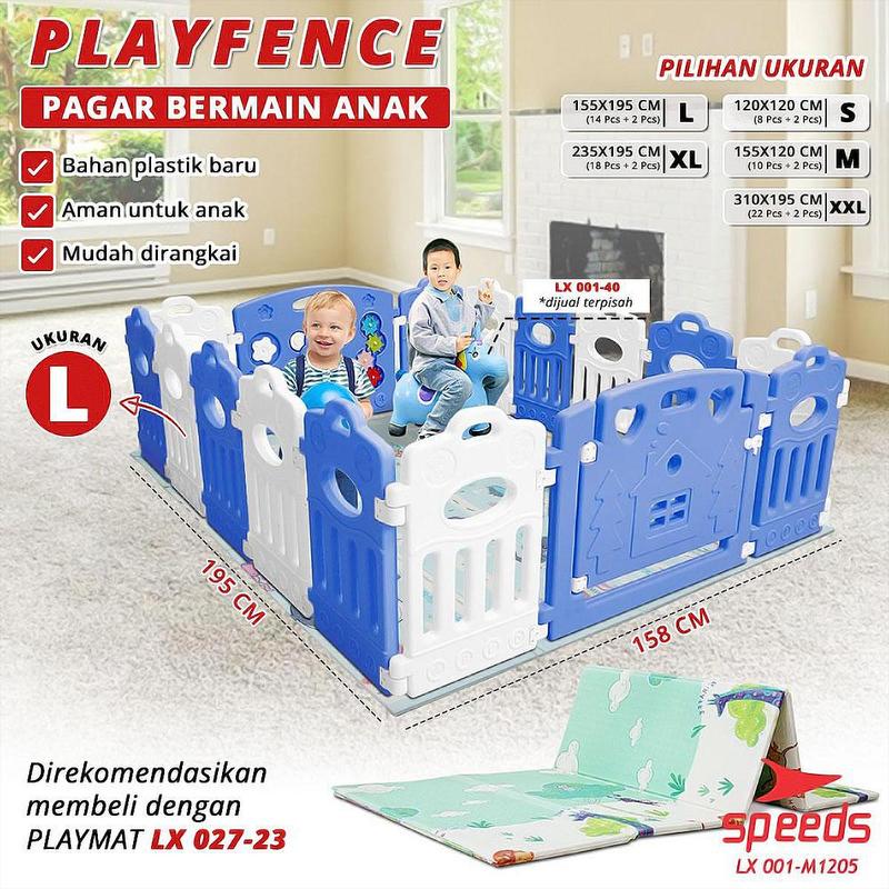[SET] Pagar Bayi Pagar Anak Baby Fence Pager Baby Pager Playmate - Shop ...