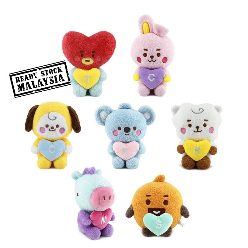 BTS Kpop Merch Love Plushie Plush Toy Keyring Stuffed Doll Keychain ...