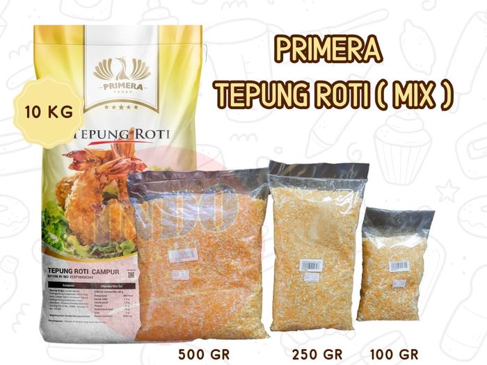 Jual PRIMERA Tepung Roti / Panir MIX (REPACK) 100 gr - Putih - Kota ...