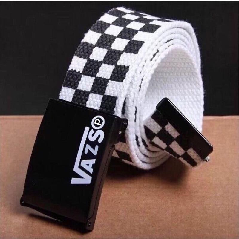 Black and White Plaid Belt Ins Style Wanjia Chessboard Plaid - TikTok ...