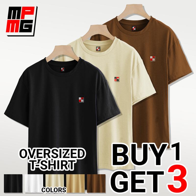 MPMG Buy 1 Get 3 Plain Shirt Oversized Tshirt Clothes Menswear - TikTok ...