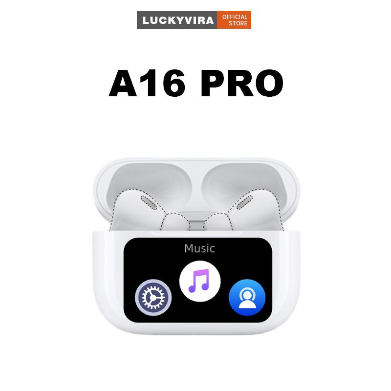 【HOT】A16 Pro Earbud Earphones Wireless Bluetooth TWS 5.4 Headset ...