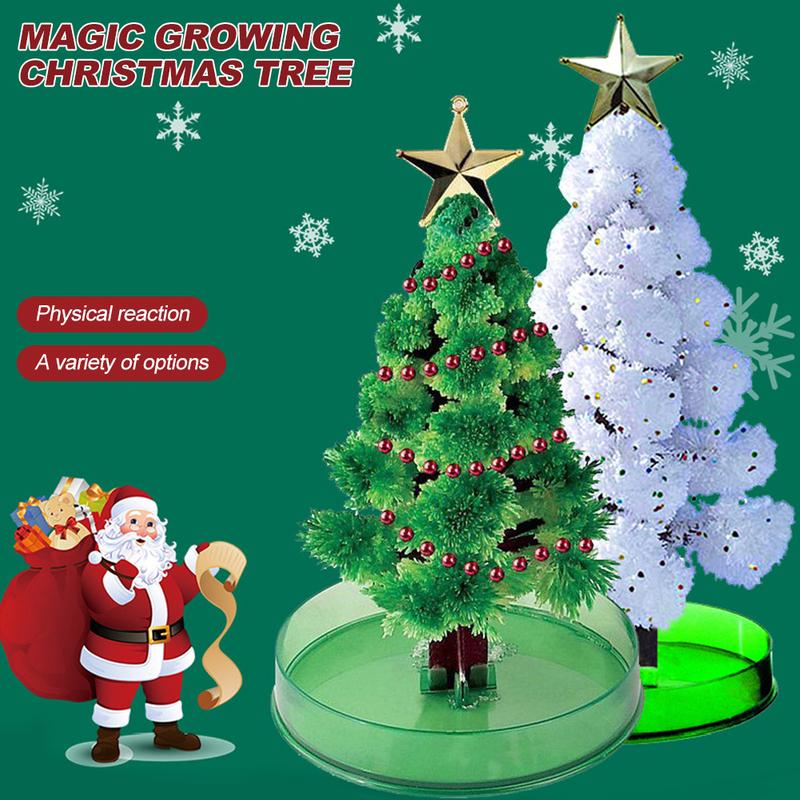Magic Growing Christmas Tree DIY Xmas Gifts Toy for Adults Kids ...