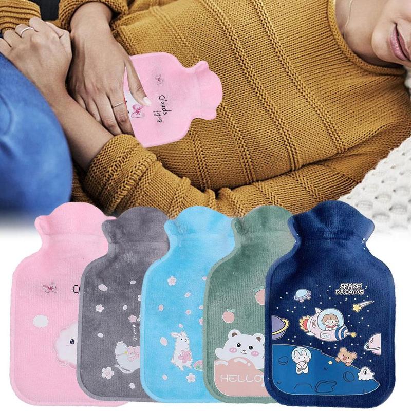 Soft and Cozy Mini Hot Water Bag with Cute Cartoon Design Perfect ...