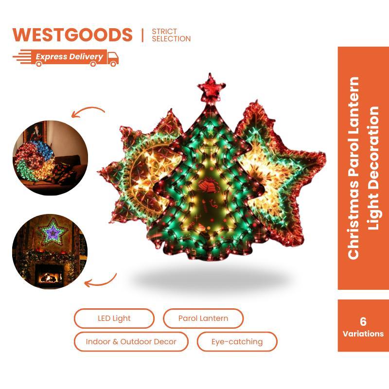 Multicolored Seasonal Indoor Outdoor Christmas Parol Lantern - TikTok ...