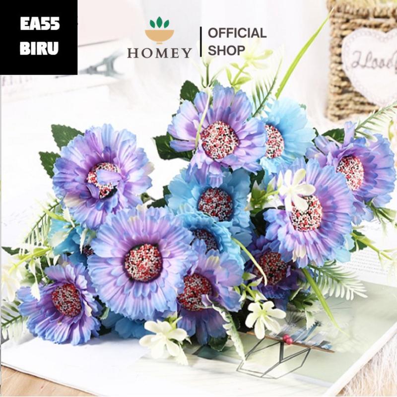 [COD] HOMEY - EA55 AGRA Artifisial Dekorasi Bouquet bunga Pajangan ...