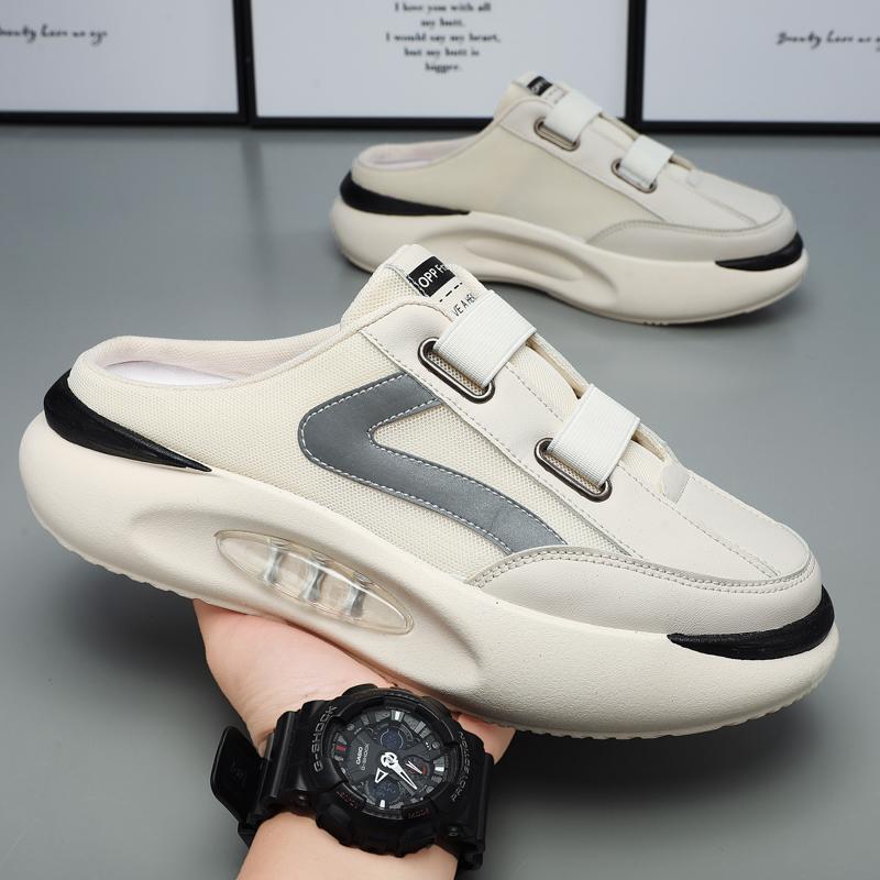 Men Lazy Slippers Slides Indoor Outdoor Sandals Men Non-slip - TikTok ...