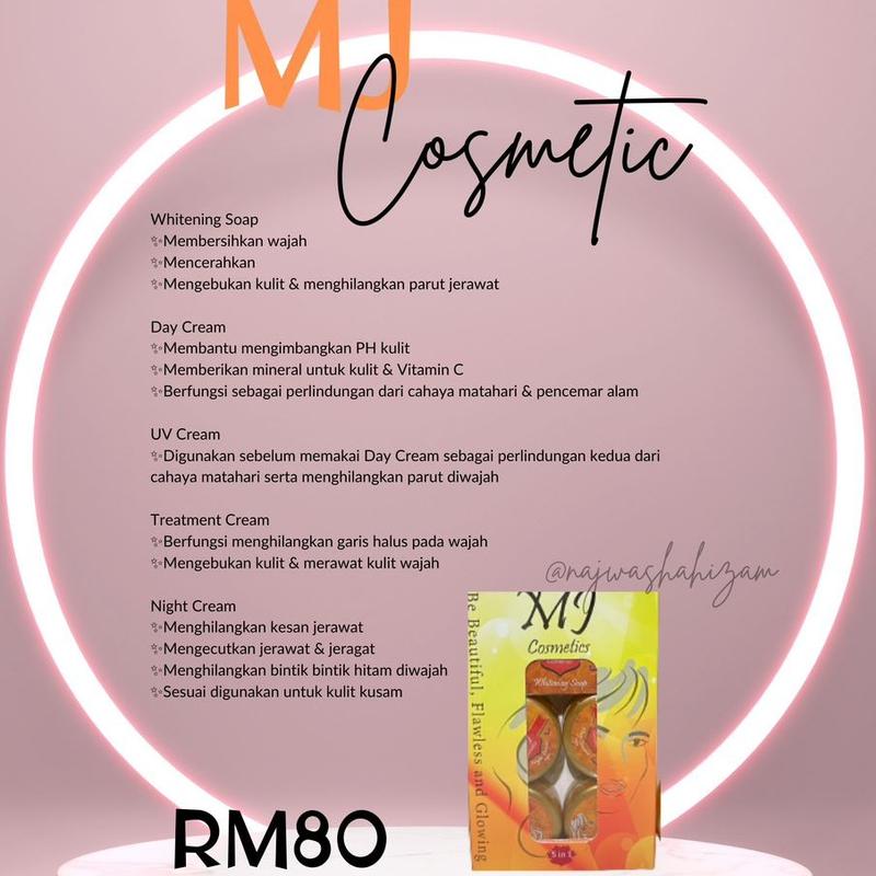 MJ Cosmetic Skincare (Set Trial) - TikTok Shop Malaysia