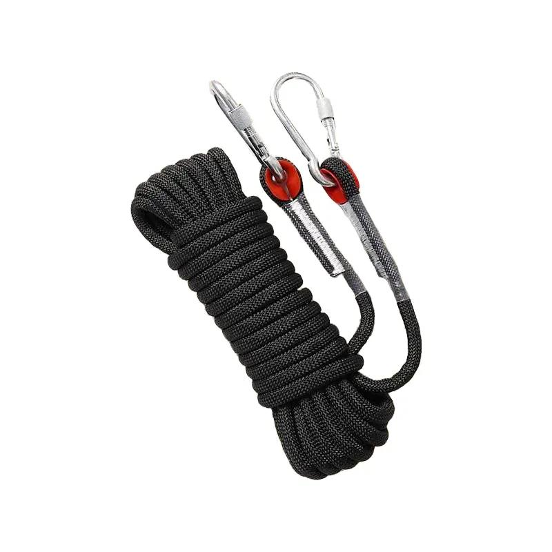 10m Static Climbing Rope Safety Rescue Rope Wear-Resistant Non-Slip ...