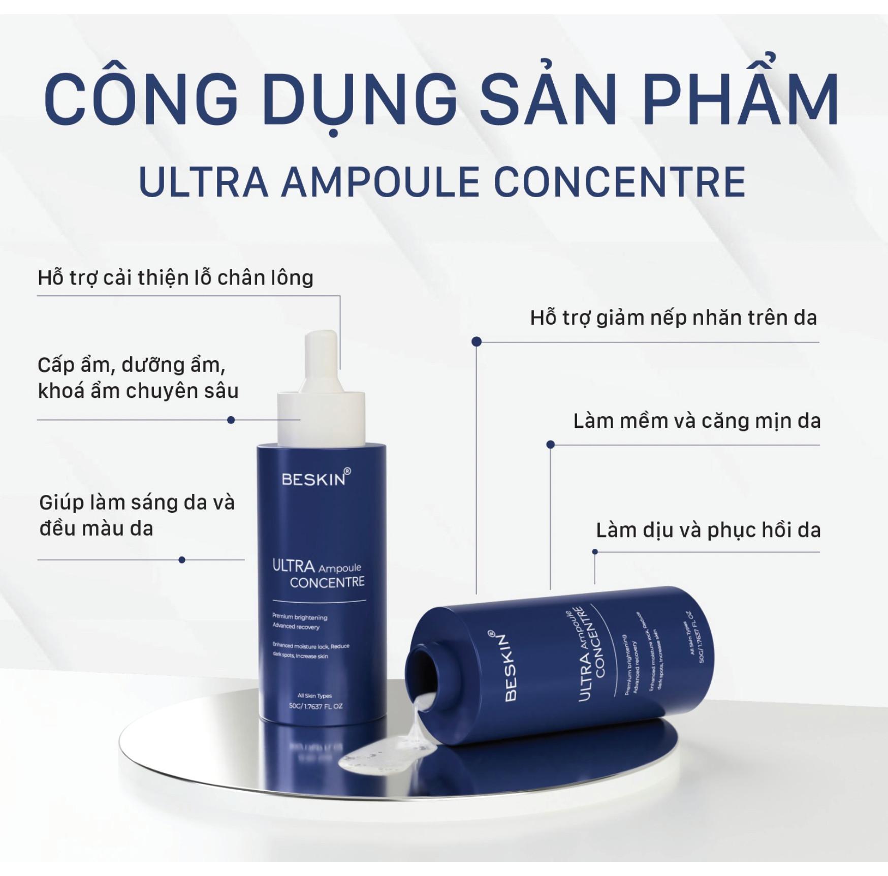 TINH CHẤT DƯỠNG TRẮNG DA "ULTRA AMPOULE CONCENTRE" - Dung tích: gói ...
