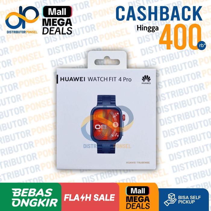 Promo Huawei Watch Fit 4 | Fit 4 Pro Garansi Resmi - GPS - Sports ...