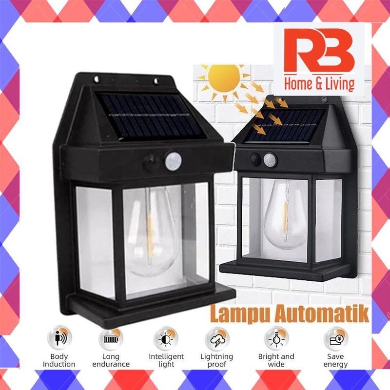 BK-888 Solar Sensor Lamp Blud Outdoor Waterproof Wall Lamp Lantern ...