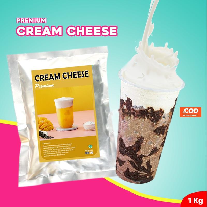 Cream Cheese Premium 1kg / Topping Minuman cream Cheese 1kg - Shop ...