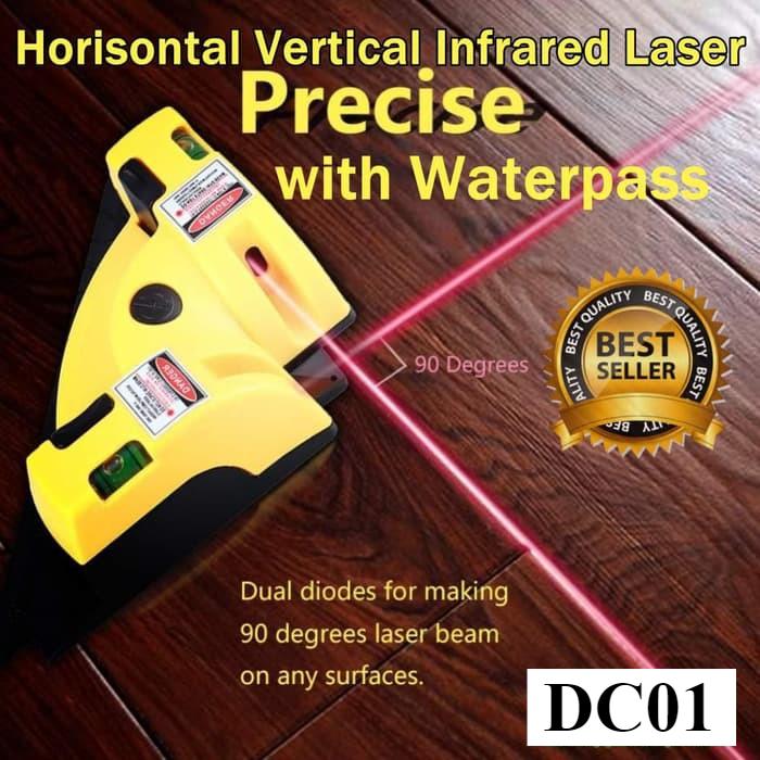 Laser Level Siku 90 Derajat Horisontal Vertikal Infrared wit - Shop ...
