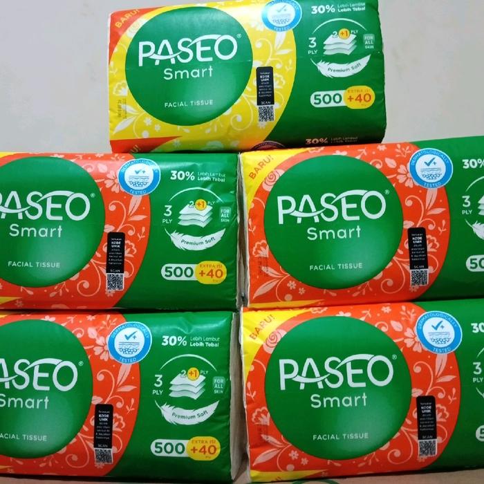 Promo Tissue Paseo 500+40 sheets 3 ply (5 pack) - Kab. Bogor - Da-vina ...