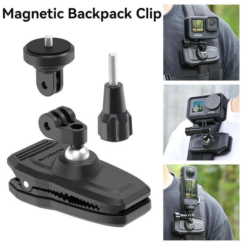 Magnetic Backpack Clip for Go Pro 13 12 11 Insta 360 X4 X3 DJI - TikTok ...