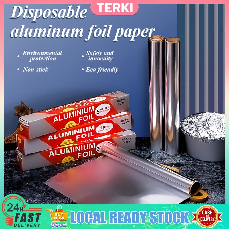 Disposable Heat-Resistant Tin Foil Thickened Non Stick Aluminium ...