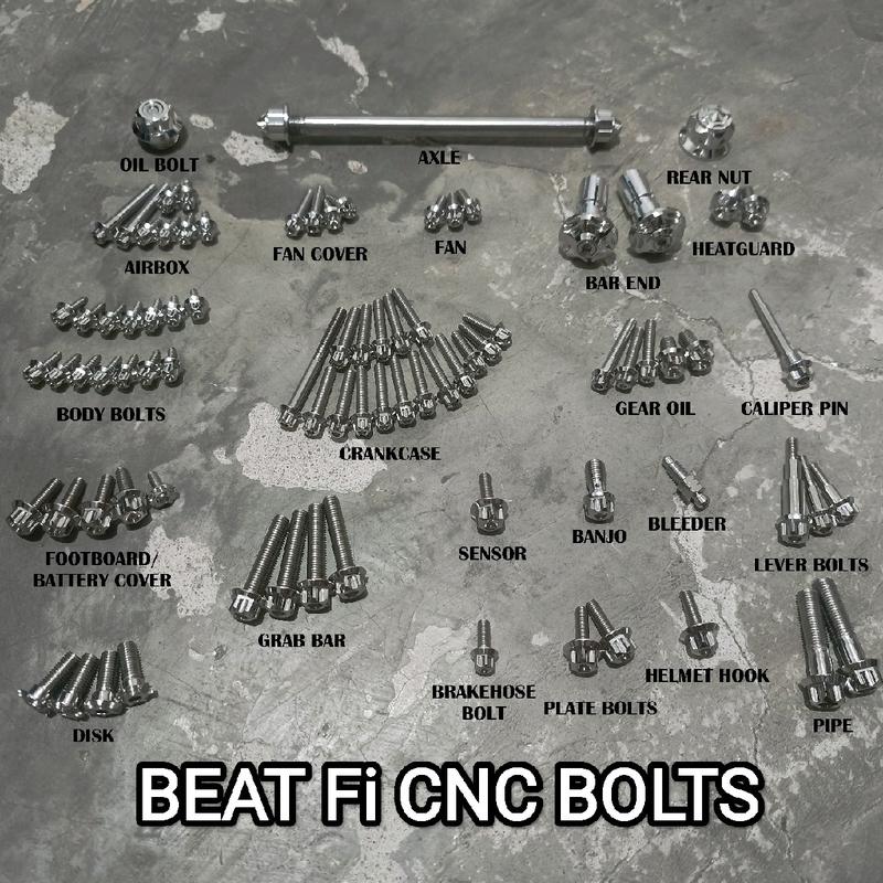HONDA BEAT Fi CNC BOLTS - SC SIAM - TikTok Shop Philippines