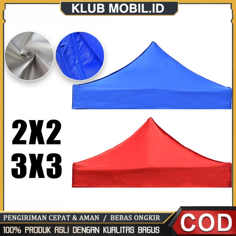 【Terpal Anti Air 2x2/3x3 Lipat】Bahan Polyester 420D, Anti Panas Import ...