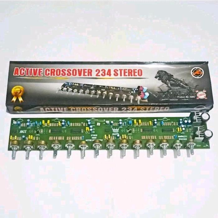 Jual Kit 4 Way Active Crossover 234 Stereo - Kab. Jember - AFA MEDIA ...