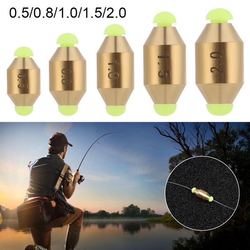 4Pcs Sea Fishing Rock Fishing Copper Alloy Line Sinkers Weight - TikTok ...
