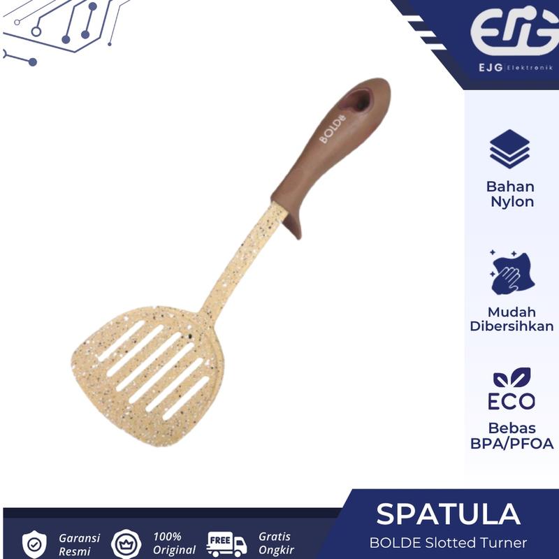 Bolde Super Utensile Sutil Lubang Spatula Sodet Granite Slotted Turner ...