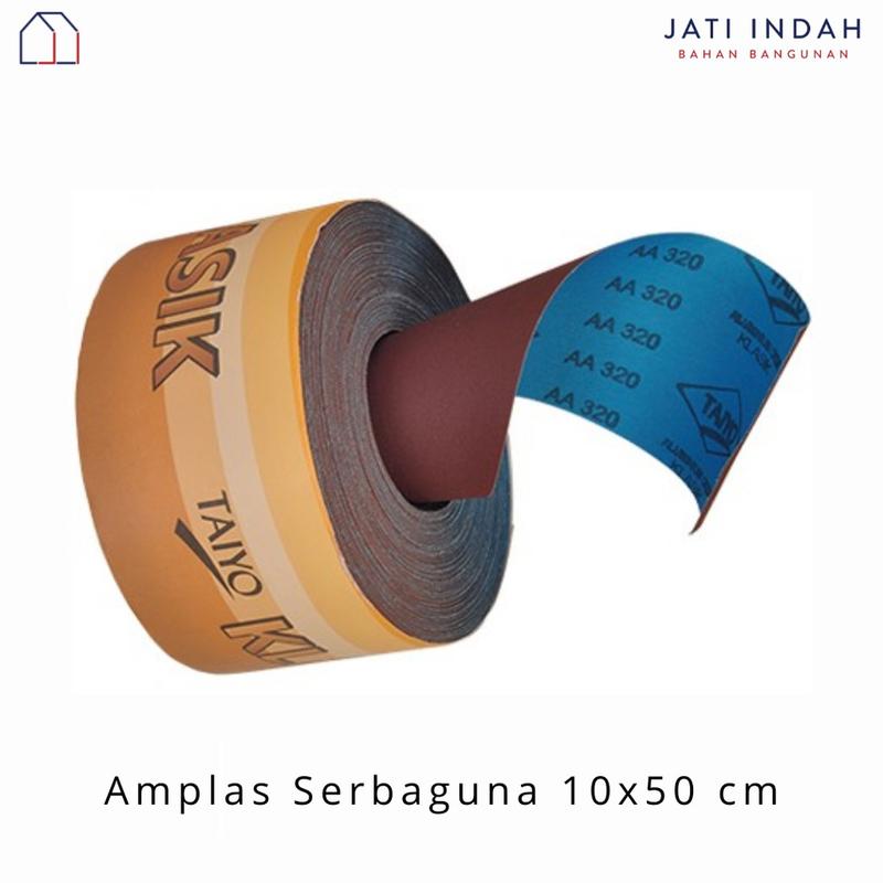 [0,5 METER] Amplas Tembok Kayu Besi Taiyo Klasik Panjang GRIT #60-400 ...