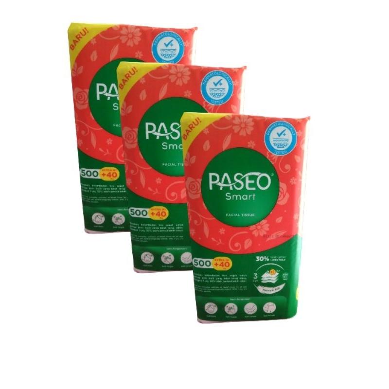 TISSUE paseo tisue facial 500+40 sheet Tissue - Shop | Tokopedia