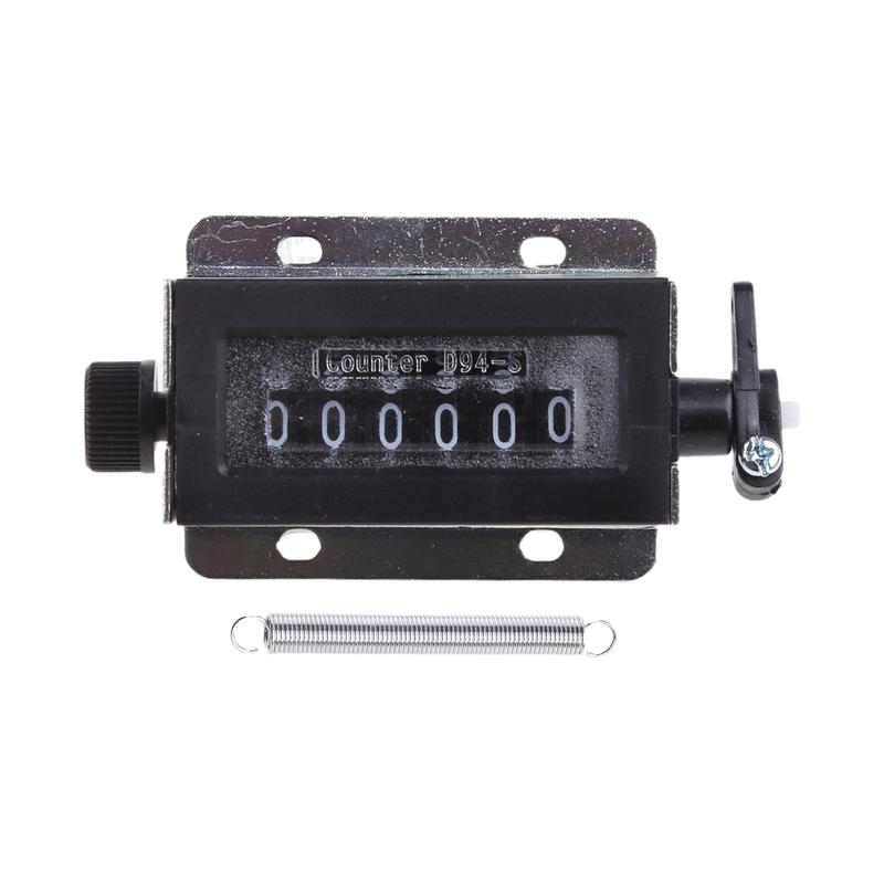 Bộ đếm đếm kéo cơ học, 0-999999 6 chữ số, D94-S Có Thể Đặt Lại - TikTok ...