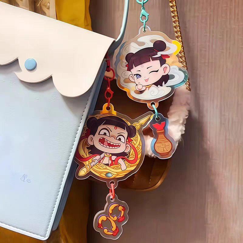 Ba lô hàng hóa cậu bé quái vật thần thoại Nezha, mặt dây chuyền ...