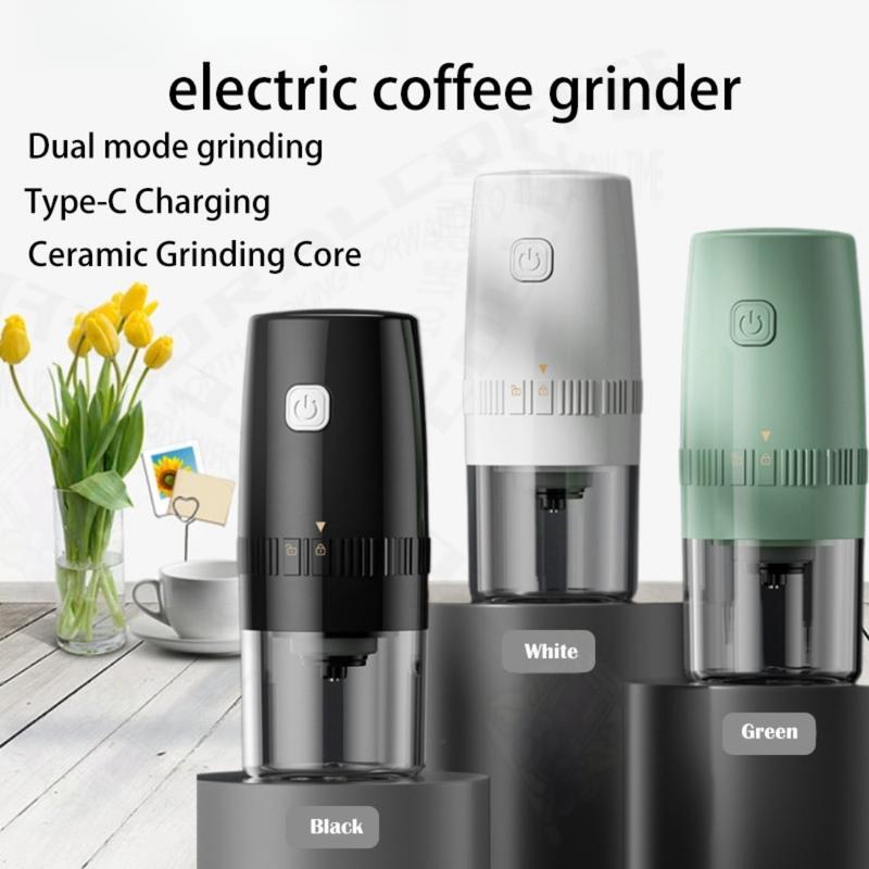 Coral Portable Coffee Grinder Burr Grinding Automatic & Manual - TikTok ...