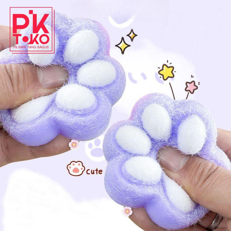 Taba Squishy Pinch Paw Karakter Mainan Pencet Squeeze Soft Cat Lembut ...