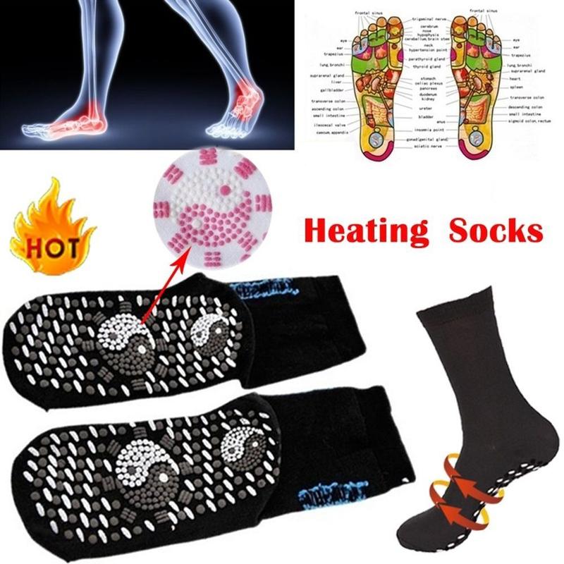 2 Pair Unisex Relief Pain Thermal Warmer Foot Care Self Heating ...