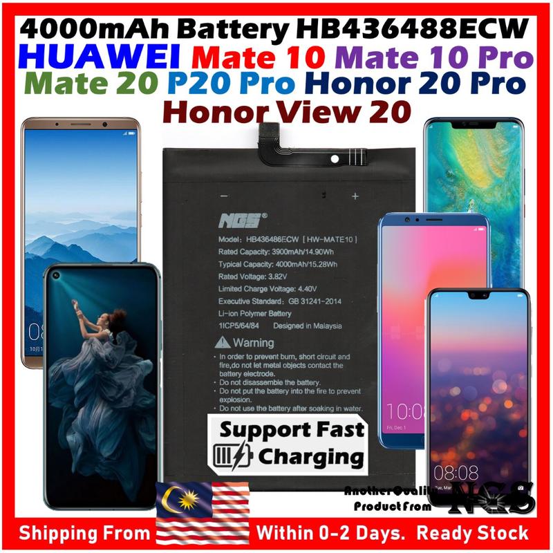ORlGINAL NGS Brand 4000mAh Battery HB436486ECW Compatible Fo - TikTok ...