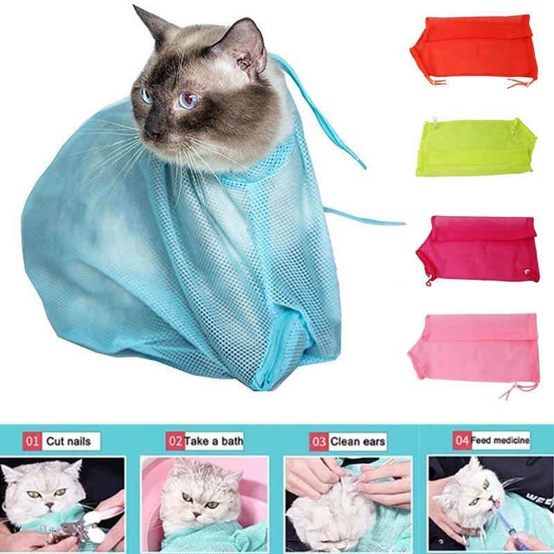 Mash Cat Grooming Bag Polyester Wash Bag Cat Accessories Pet - TikTok ...