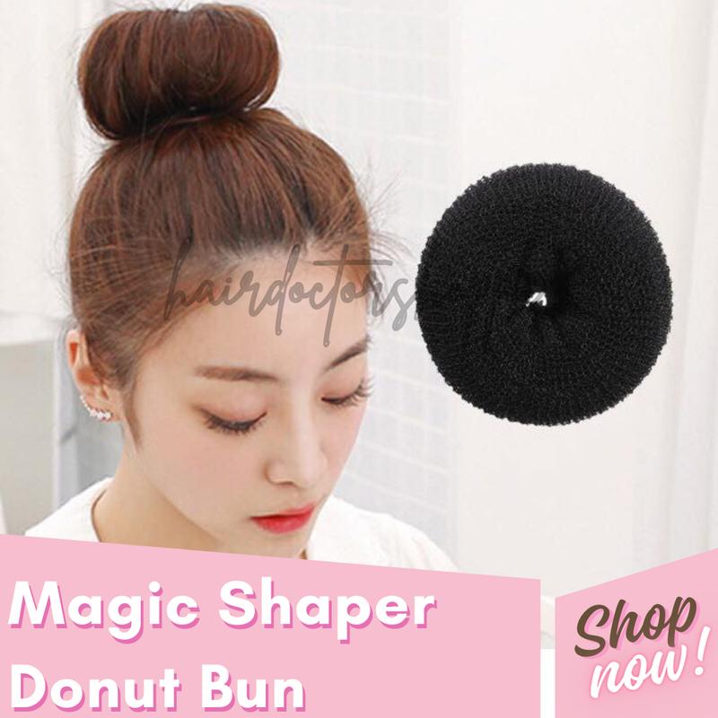 1pc DONUT BUN MAKER HAIR 6cm size fast fix the hair - TikTok Shop ...