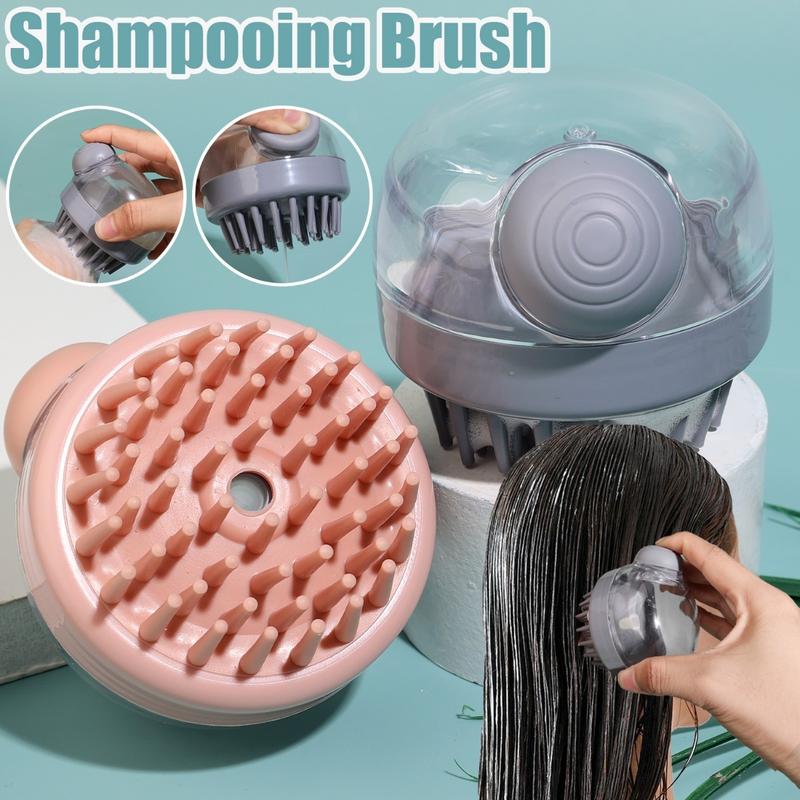 Round Handheld Massage Combs Shampoo Bath Air Cushion Comb Can - TikTok ...