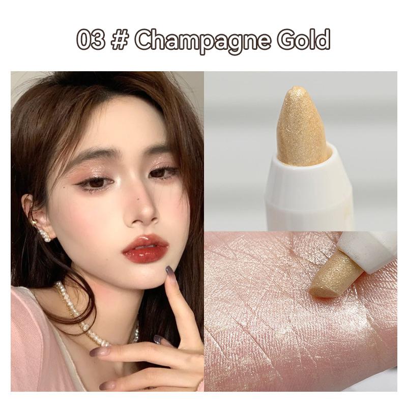 New Highlighter Eyeshadow Stick Waterproof One Touch Molding - TikTok ...