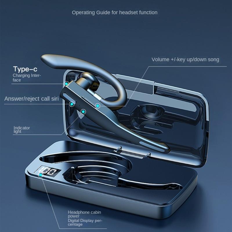 in-Ear Business Ear-Mounted Call Noise Reduction Radio High Sound ...