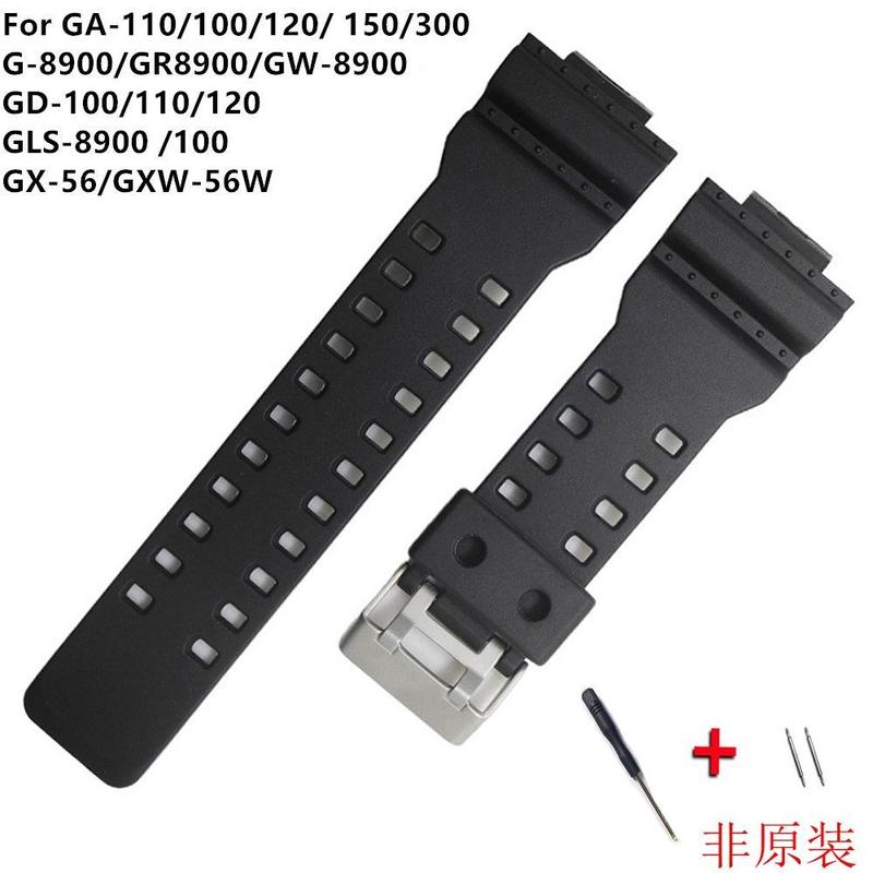 Tali jam tangan getah resin silikon, pengganti GA100, Ga110, - TikTok ...