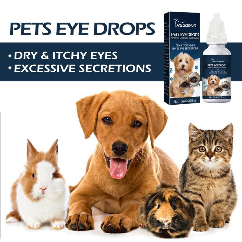 Pet Eye Drops Cat Eye Corner Cleaning Dog Eye Dirt Eye Droppings ...