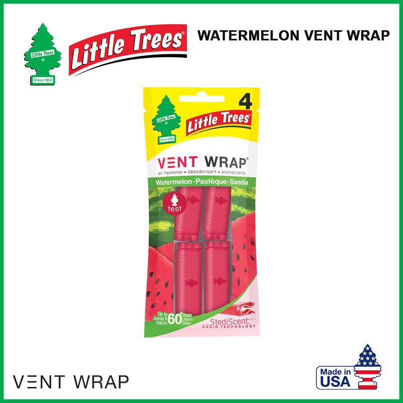 Little Trees Vent Wrap Air Freshener Watermelon 4-PC - TikTok Shop ...