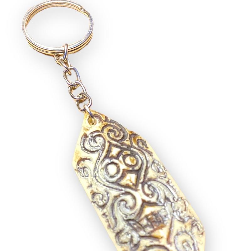 Gantungan kunci tameng ukir dayak kalimantan Chains Keychain - Shop ...