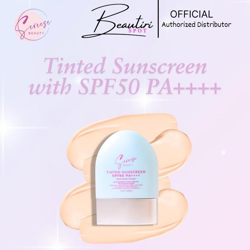 SEREESE BEAUTY TINTED SUNSCREEN with SPF 60 ++++ Japanese Arbutin - TikTok Shop Philippines