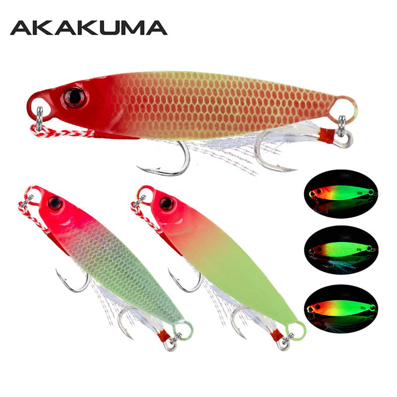 Luminous Jig Casting Lure 3 Colors 7g/10g/15g/20g/30g Sinkin - TikTok ...