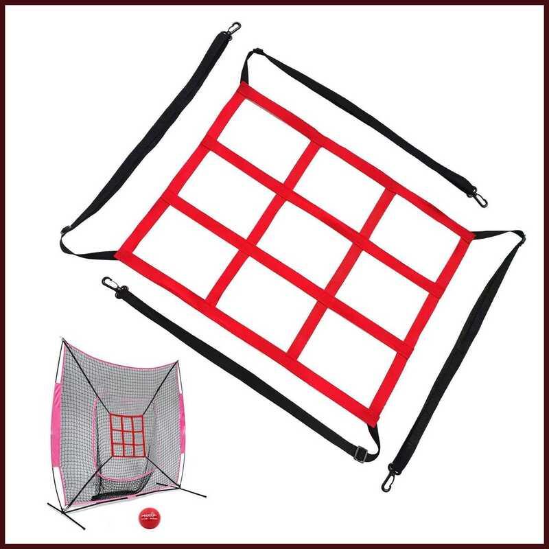 Baseball Hitting Batting Target Net Softball Practice 9 Hole Areas ...