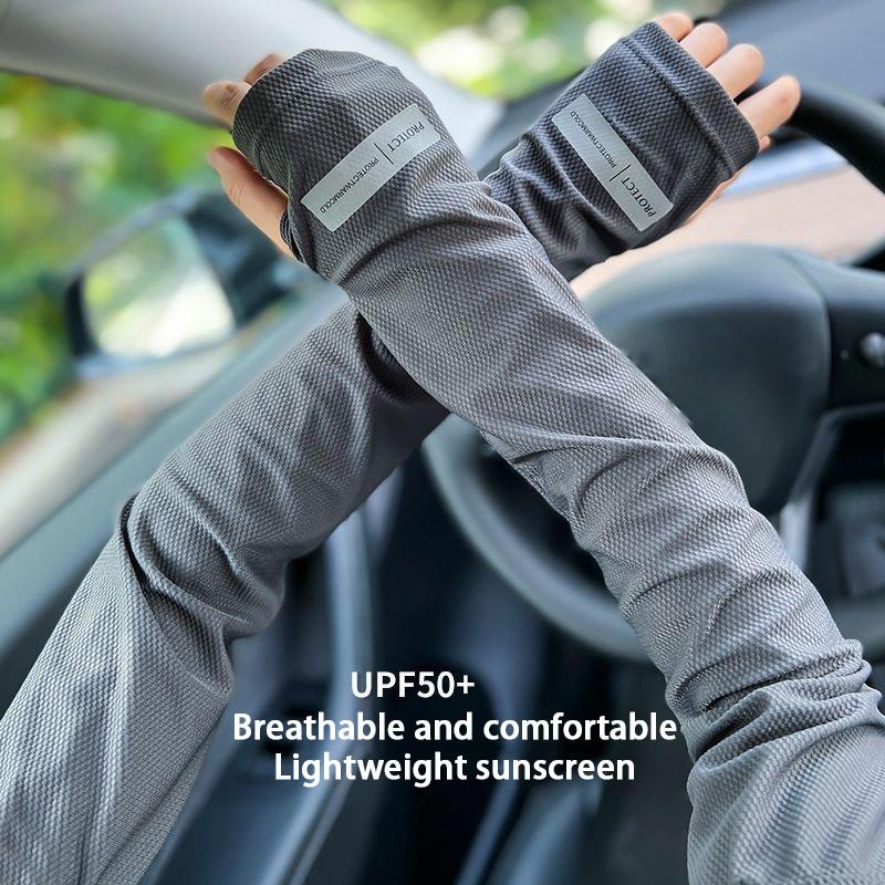 UV Protection Ice Sleeves Men Women Summer Sun Protection Ar - TikTok ...