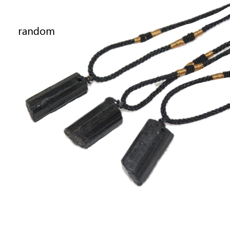 Kalung Loket Batu Turmalin Hitam, Batu Permata Penyembuhan, Tenaga ...