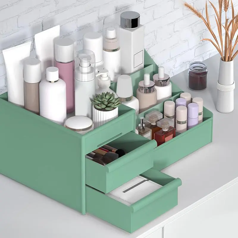 Multi-grid Makeup Storage Drawer, 1 Piece Cosmetics Makeup Organizer ...